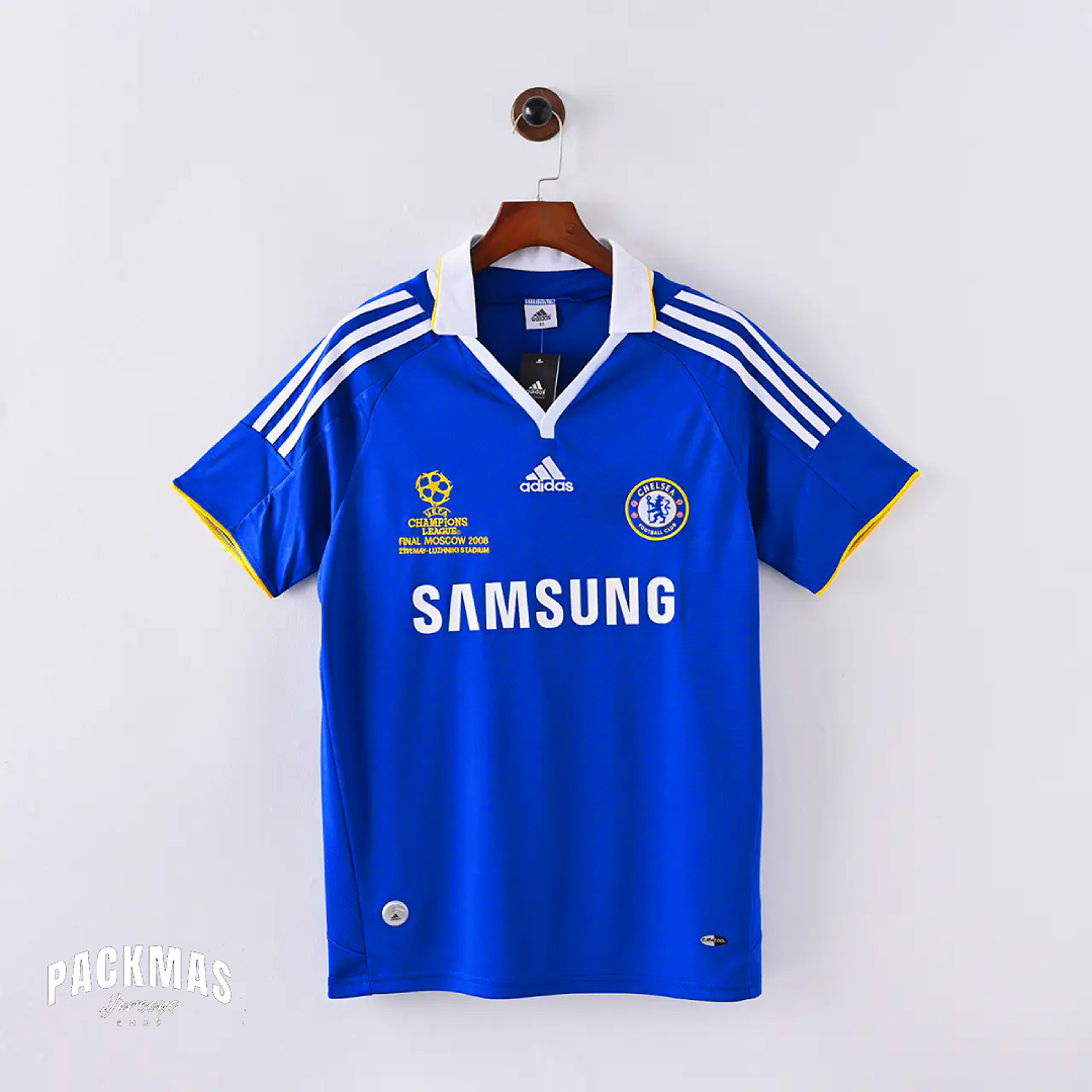 Chelsea Local Versión Retro Manga Corta | Temporada 08-09 – PackMas.ShopMX
